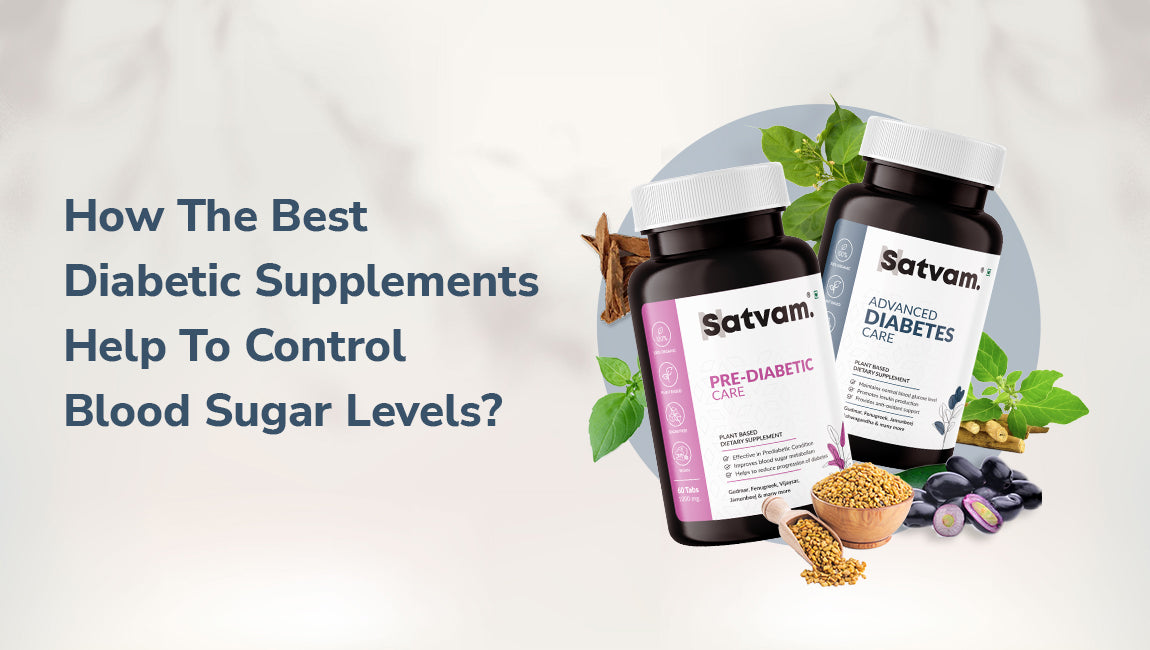 How The Best Diabetic Supplements Help To Control Blood Sugar Levels? – RHN Satvam Nutrition