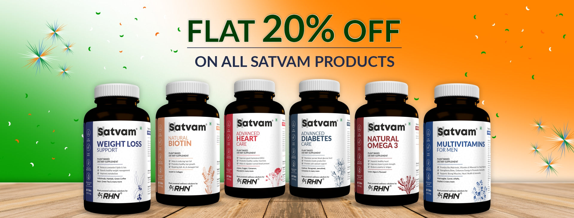 Best Nutrition Supplement Products in India - RHN Satvam Nutrition